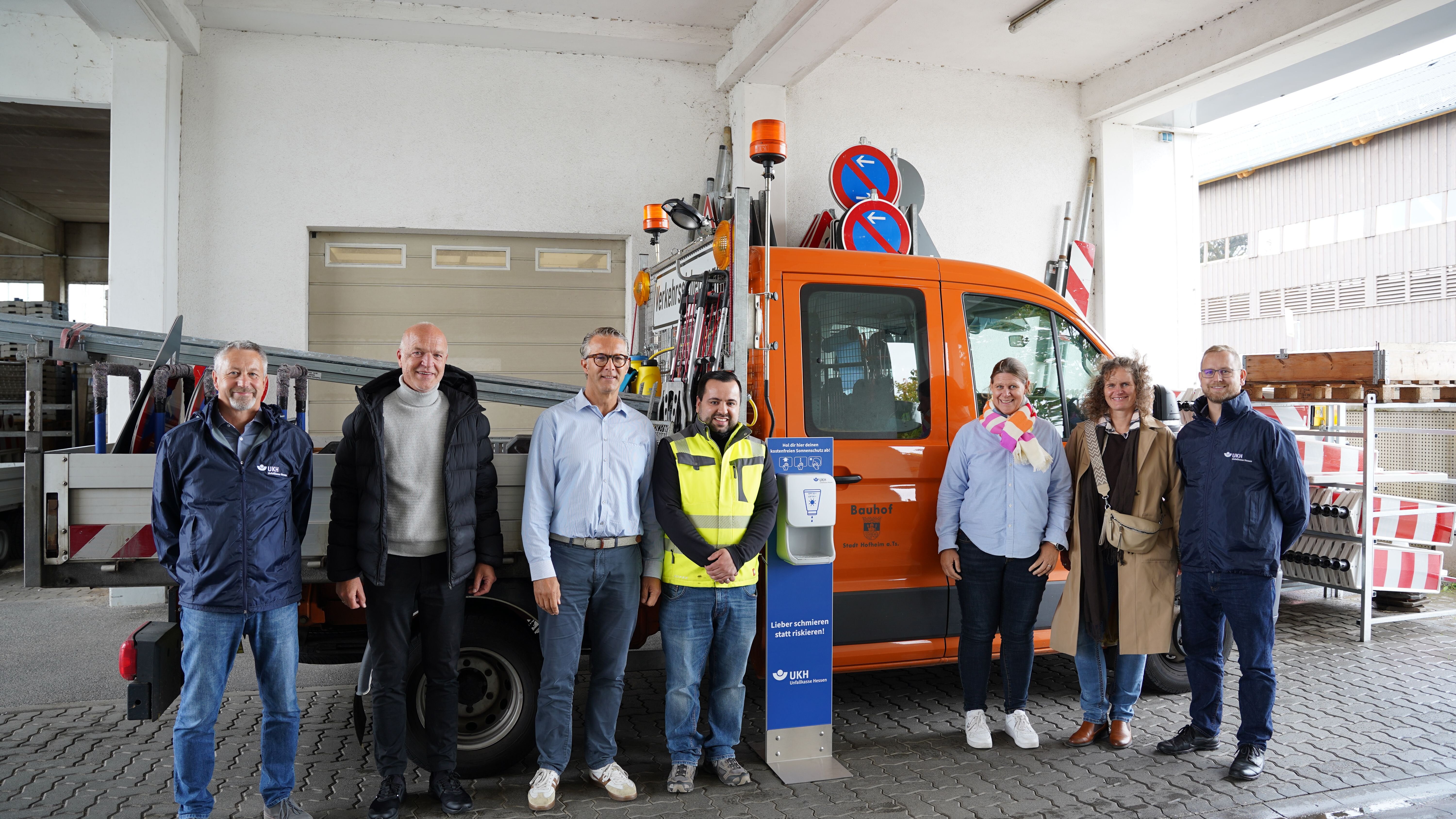 Hofheim am Taunus: Sonnencreme für den Bauhof