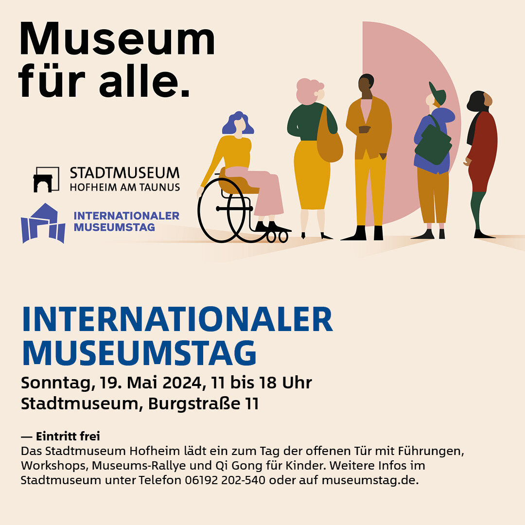 Hofheim am Taunus: Internationaler Museumstag am 19. Mai